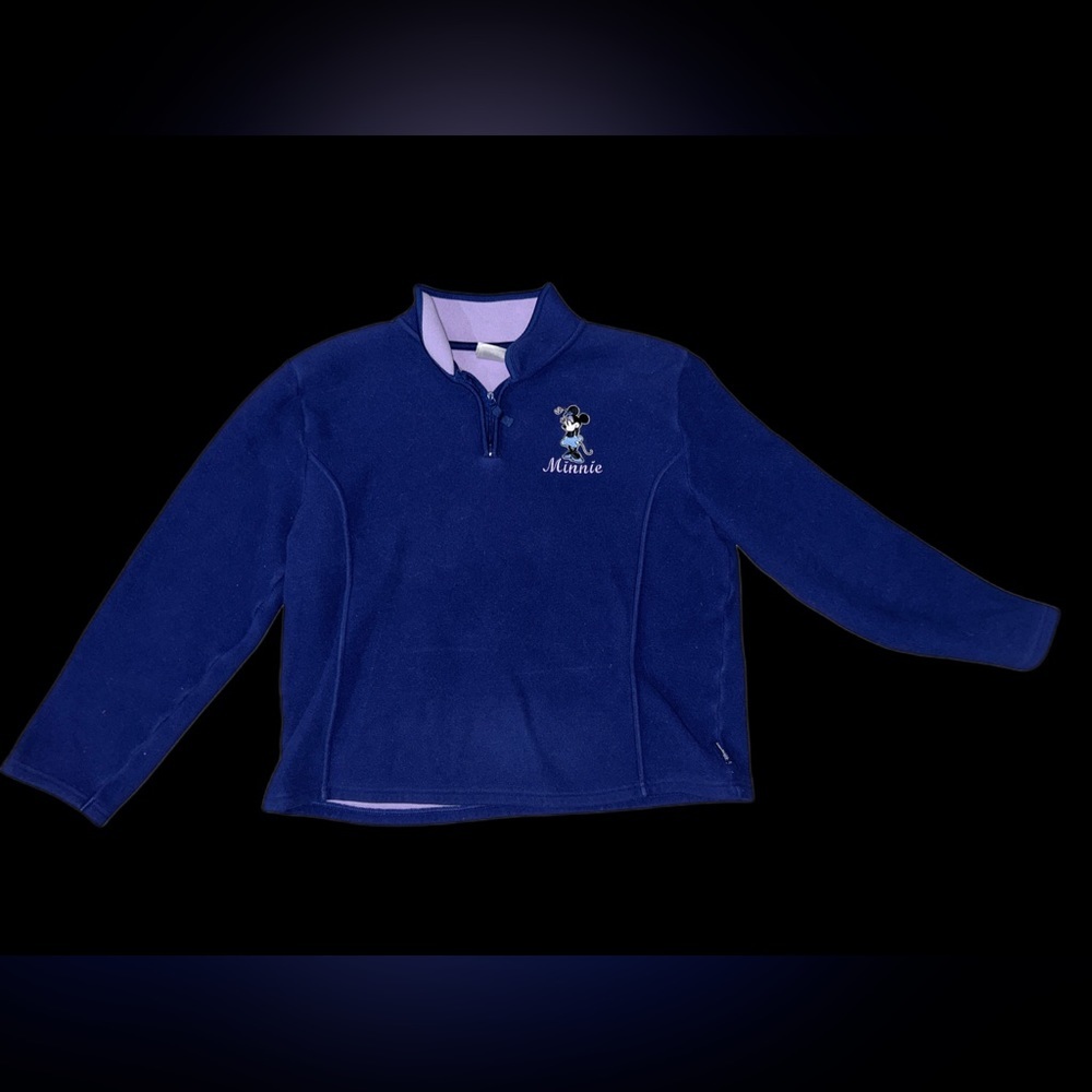 Disney Parks Exclusive Deep Blue Minnie Mouse Fleece … - Gem